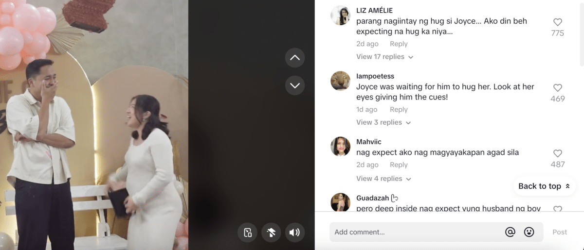 Joyce Ching defends husband after viral gender reveal reaction